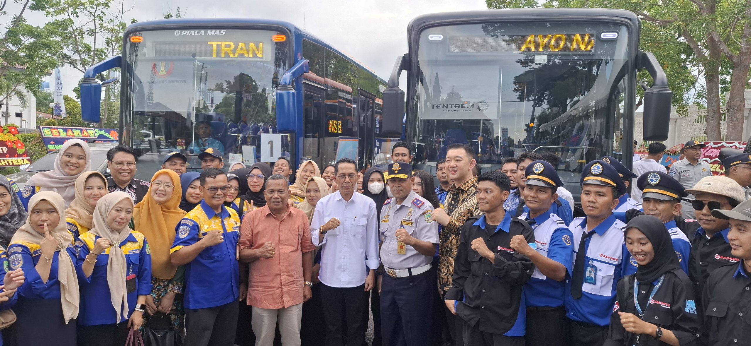 Pemko Batam Luncurkan 13 Bus Trans Batam Baru Berteknologi AI - batamstraits.com